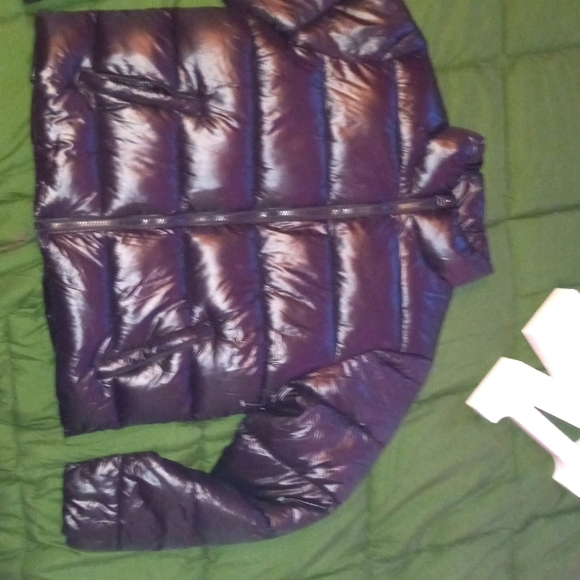 Time and Tru | Jackets & Coats | Puffer Jacket No Hood Zipper Pocket ...